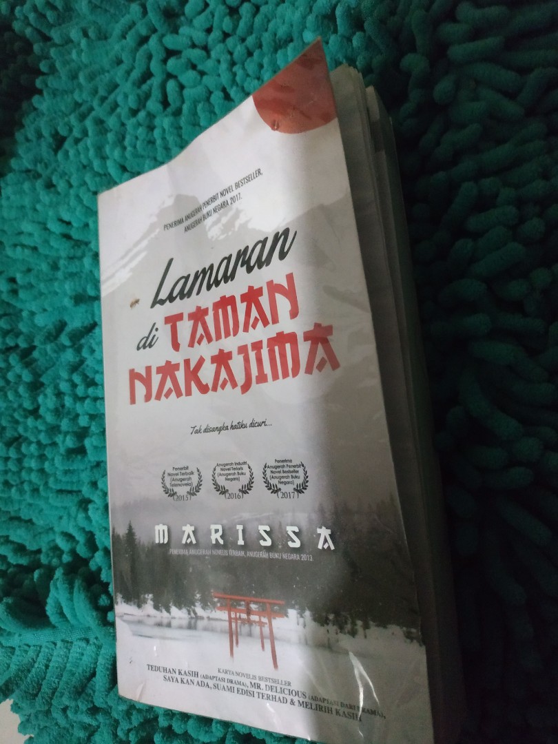 Lamaran Di Taman Nakajima Oleh Marissa Novel Cinta Melayu Hobbies