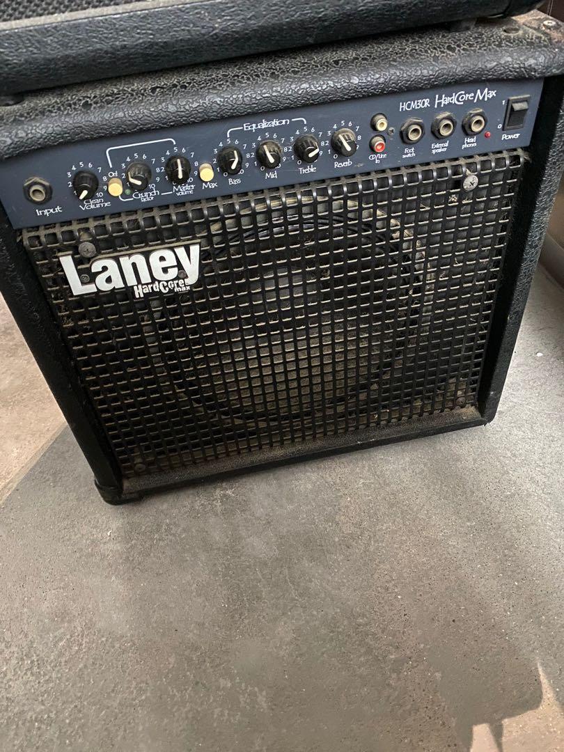 Laney HCM30R Hardcore Max Bass Guitar Amp, Audio, Soundbars, Speakers ...
