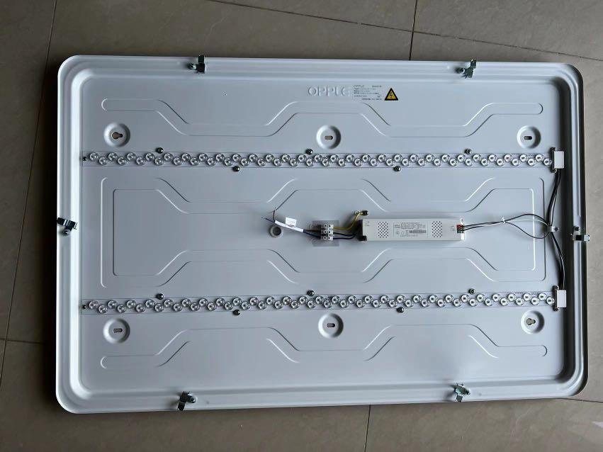 LED panel lights. Large size. 108w max ,Too big for my living room ...