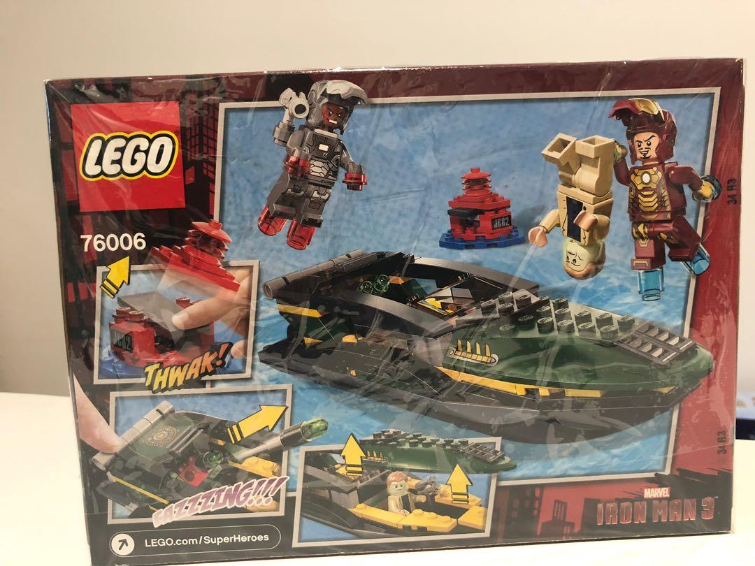 Lego 76006 Iron Man Extremis Sea Port Battle, Hobbies & Toys, Toys ...
