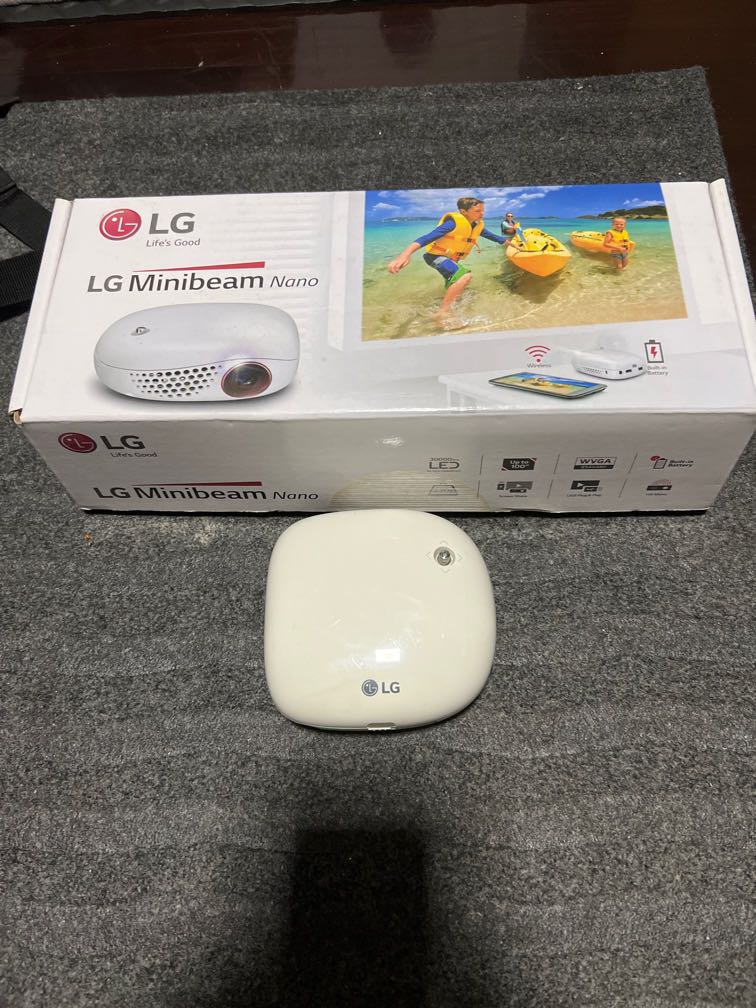 LG Mini Beam Nano Projector, TV & Home Appliances, TV & Entertainment ...