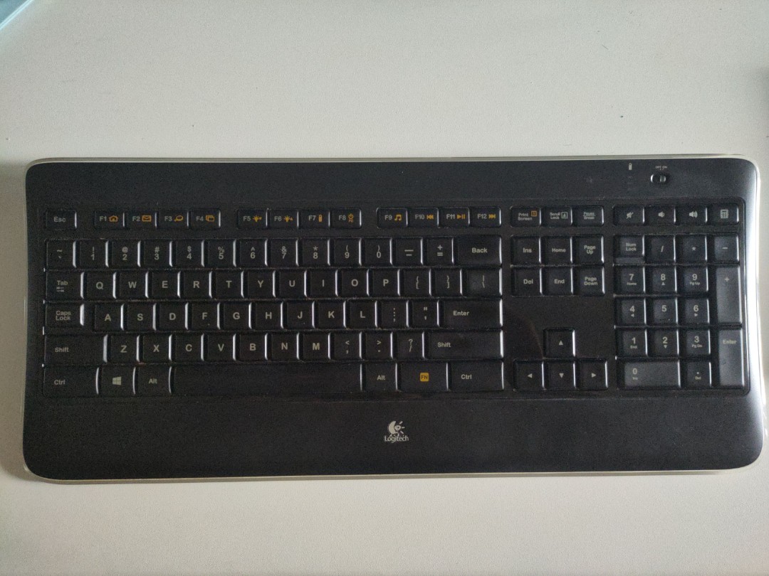 Logitech K800 Keyboard, Computers & Tech, Parts & Accessories, Computer ...