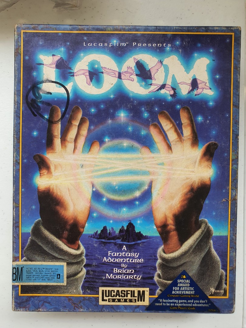 Loom original PC game floppy disk version, Video Gaming, Video Games ...