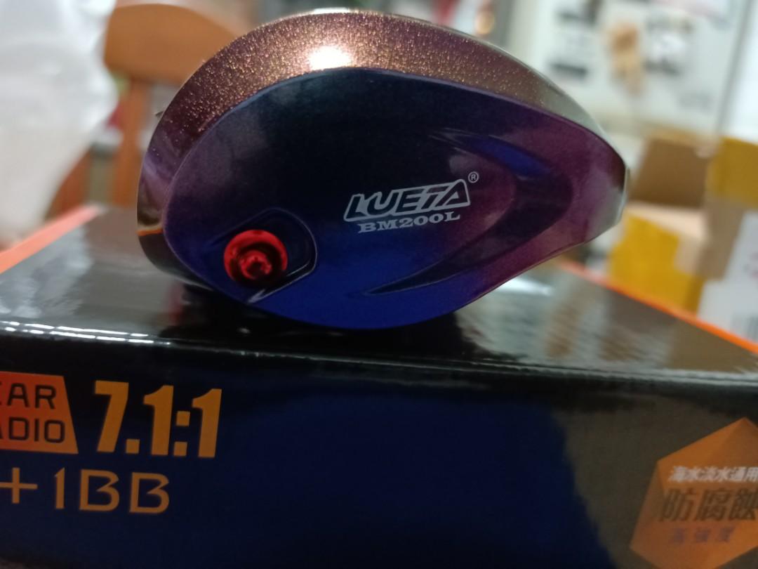 LUETA DM200L BR11+1 Gear ratio 7.1:1 Fishing casting reel, Sports ...