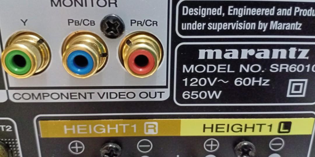 MARANTZ SR6010 AV Receiver, Audio, Soundbars, Speakers & Amplifiers on Carousell