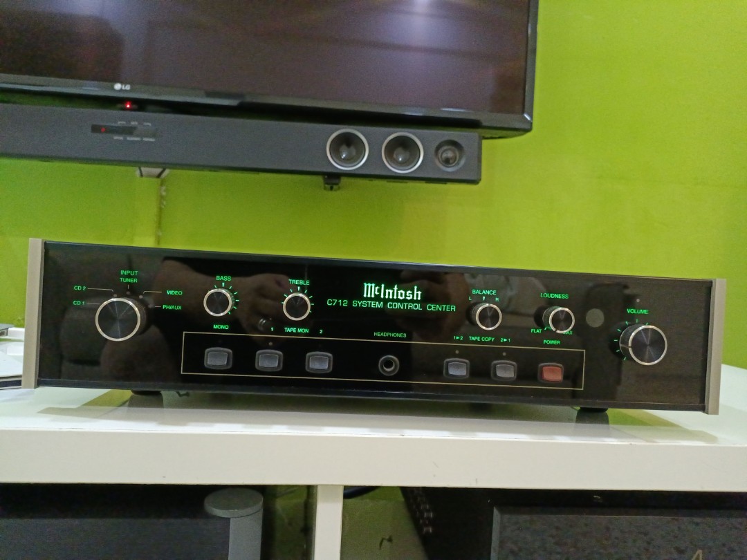 Mcintosh c712 preamplifier, Audio, Soundbars, Speakers & Amplifiers on ...