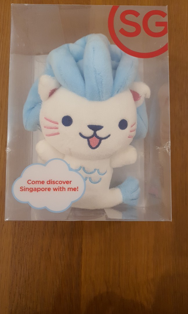 Merlion plush, Hobbies & Toys, Toys & Games on Carousell