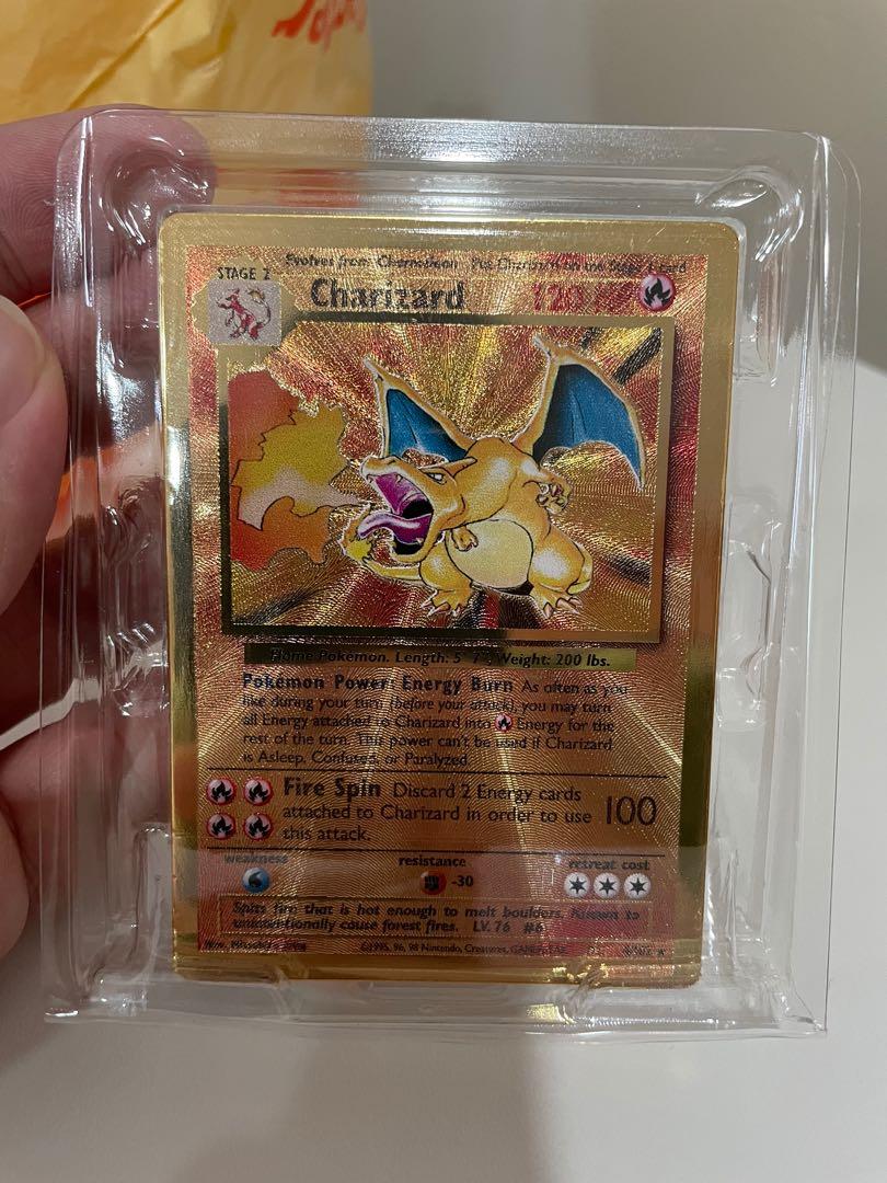Metal Charizard celebration pokemon, Hobbies & Toys, Toys & Games on ...