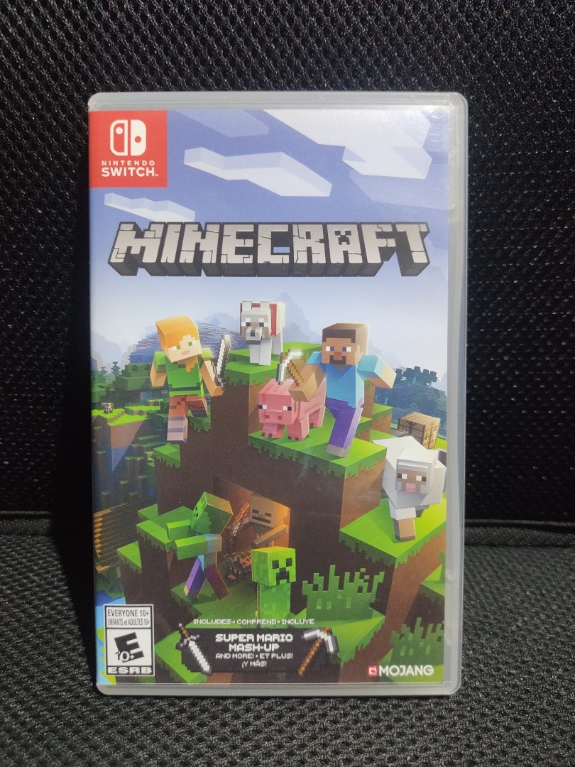 Minecraft Switch game, Video Gaming, Video Games, Nintendo on Carousell