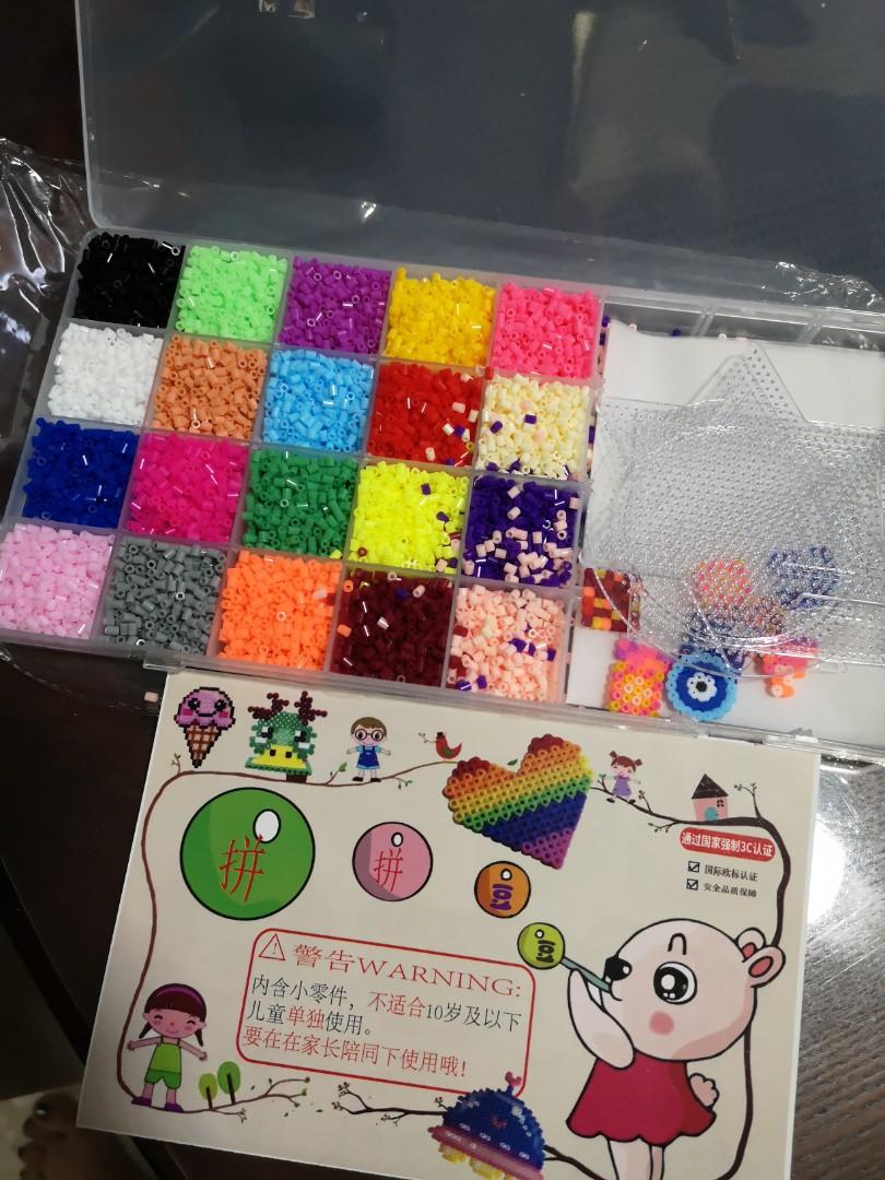 Mini perler beads set, Hobbies & Toys, Stationery & Craft, Craft ...