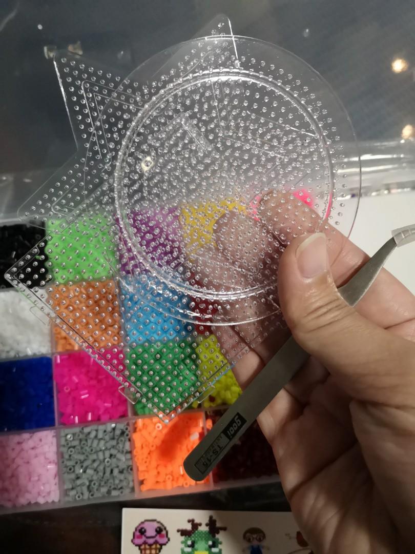 Mini perler beads set, Hobbies & Toys, Stationery & Craft, Craft ...