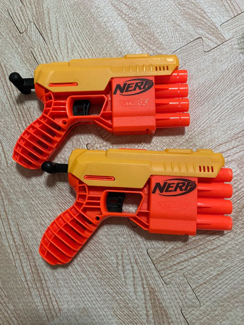 Nerf Gun (pair), Hobbies & Toys, Toys & Games on Carousell