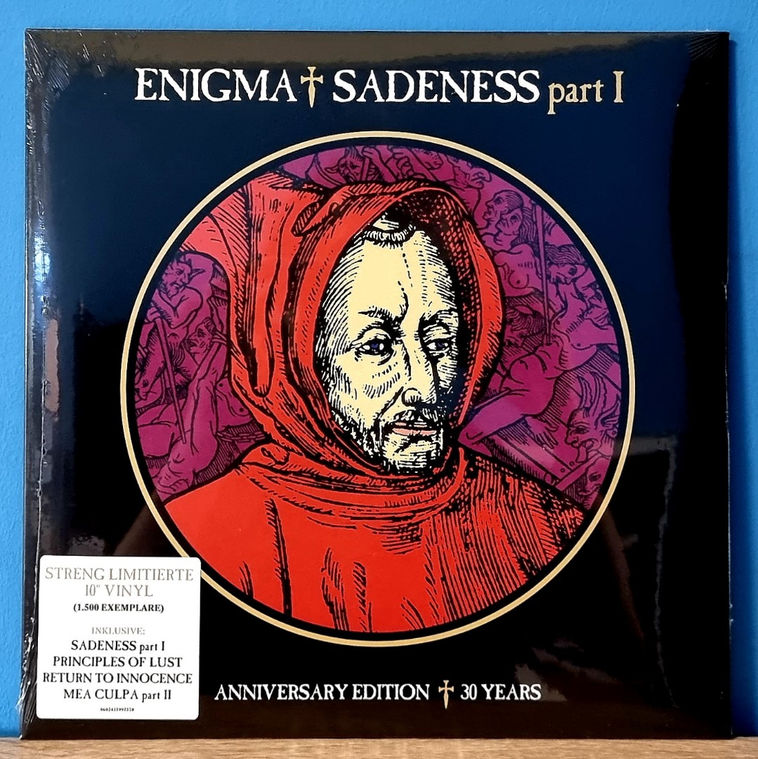 NEW 10" : Enigma - Sadeness (Part 1) (Anniversary Edition 30 Years) (Limited Edition Numbered ...