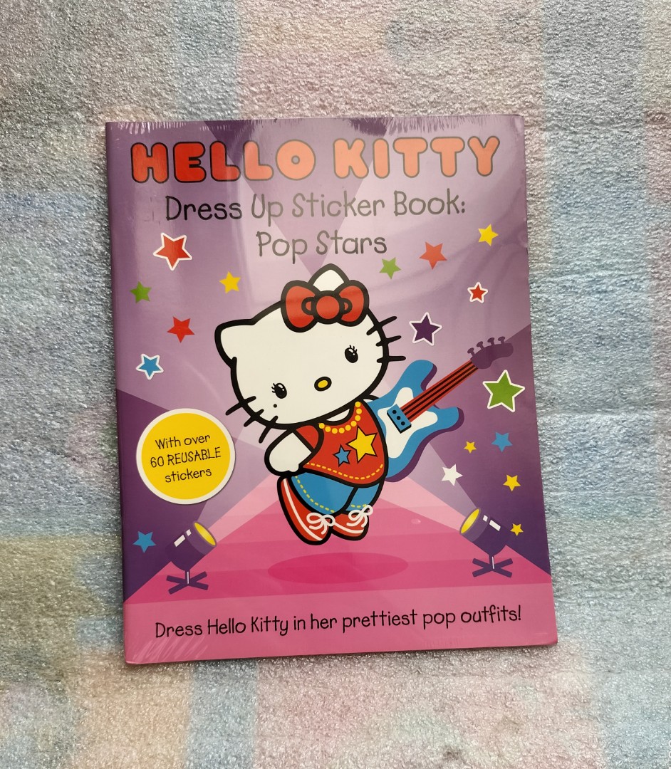 (NEW) HELLO KITTY STICKER BOOK, Hobbies & Toys, Books & Magazines ...