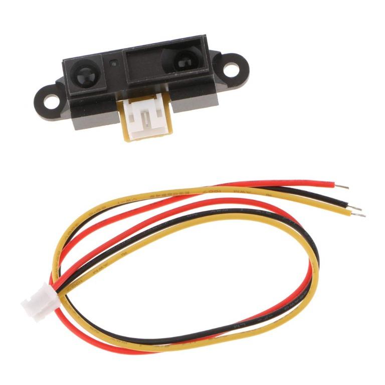 New Standard GP2Y0A21YK0F SHARP IR Infrared Range Sensor Module + Cable ...