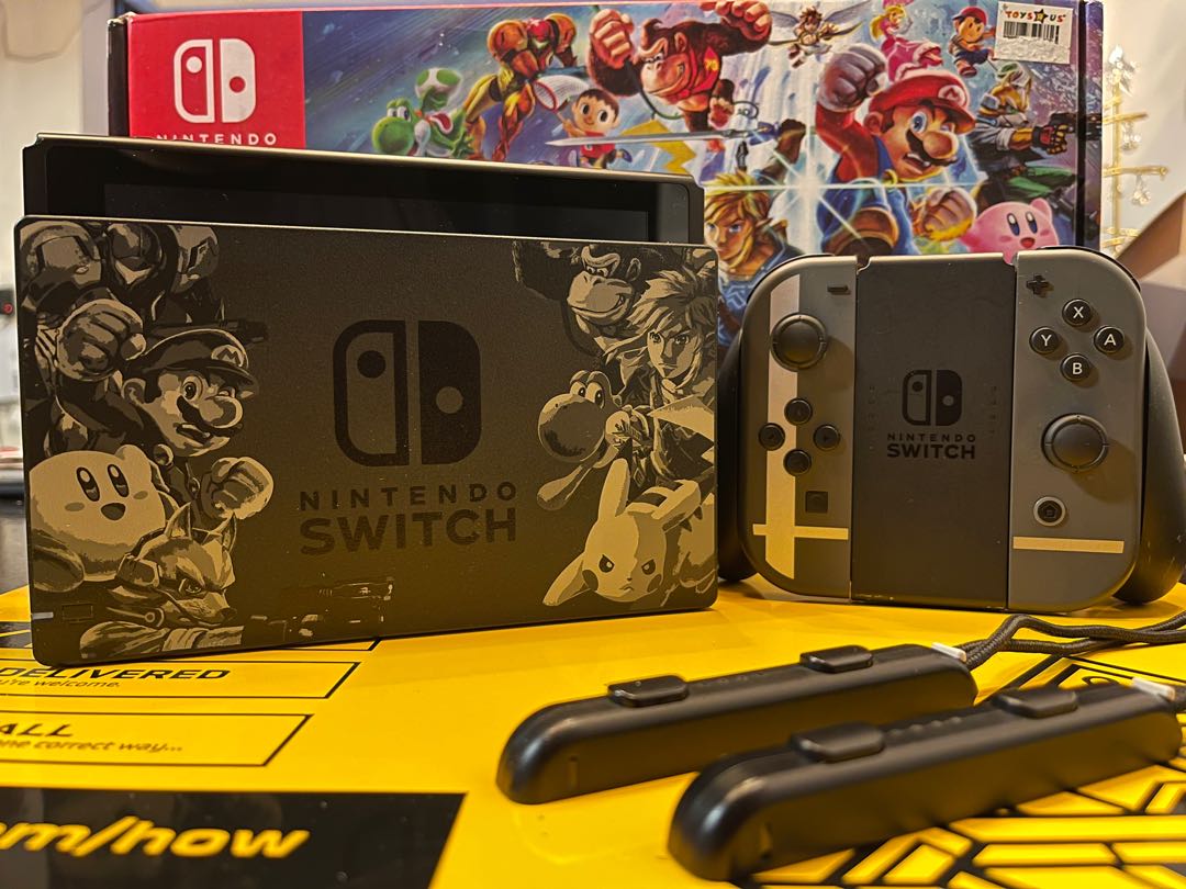 Nintendo Switch Super Smash Bros Ultimate Edition, Video Gaming, Video ...
