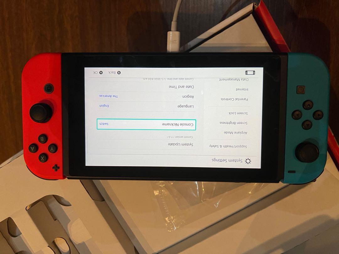 Nintendo Switch w Receipt Brand New, Video Gaming, Video Game Consoles ...