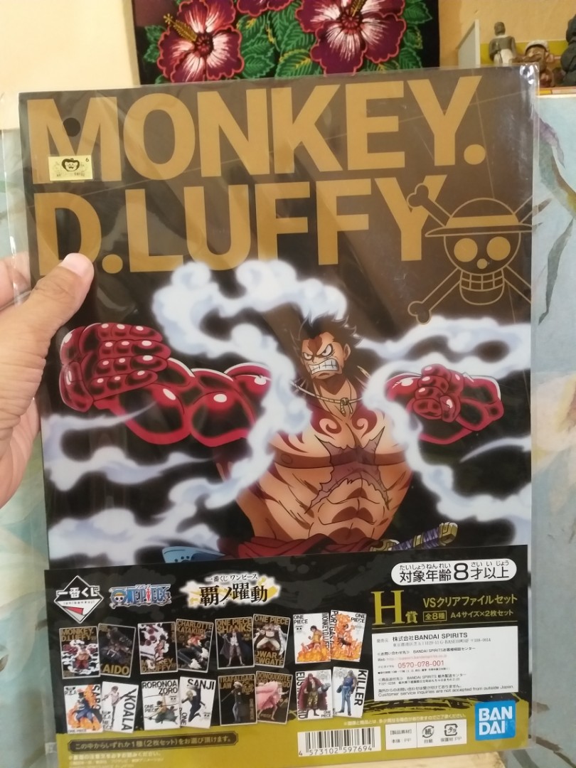 Official merchandise Onepiece Folders Anime One Piece, Hobbies & Toys ...