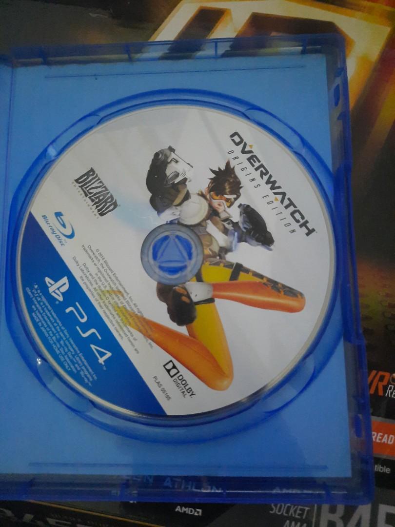 Overwatch disc, Video Gaming, Video Games, PlayStation on Carousell