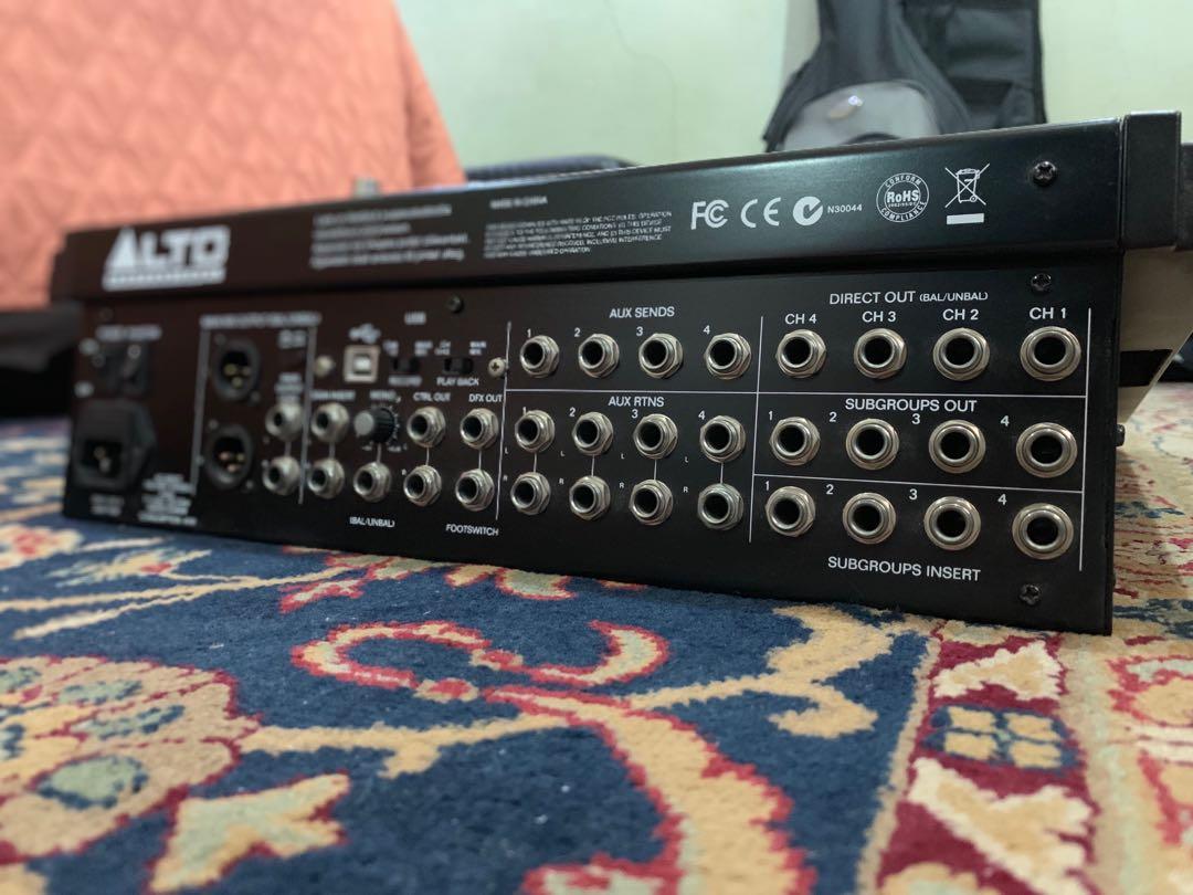 PA System Set (Speakers with stand, Power Amplifier, Mixer), Audio ...