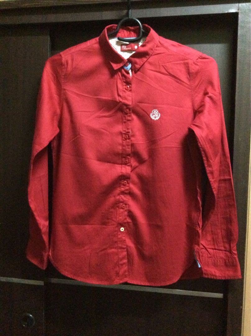 PDI Basics Kemeja, Women's Fashion, Tops, Blouses on Carousell