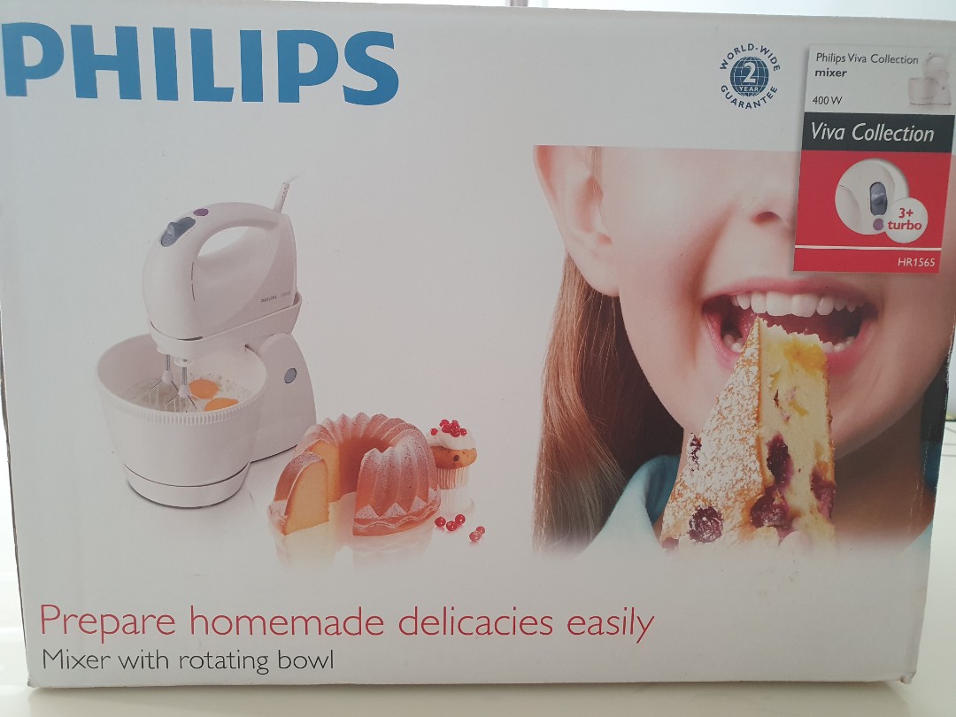 Philips hand mixer with 3L bowl, TV & Home Appliances, Kitchen ...
