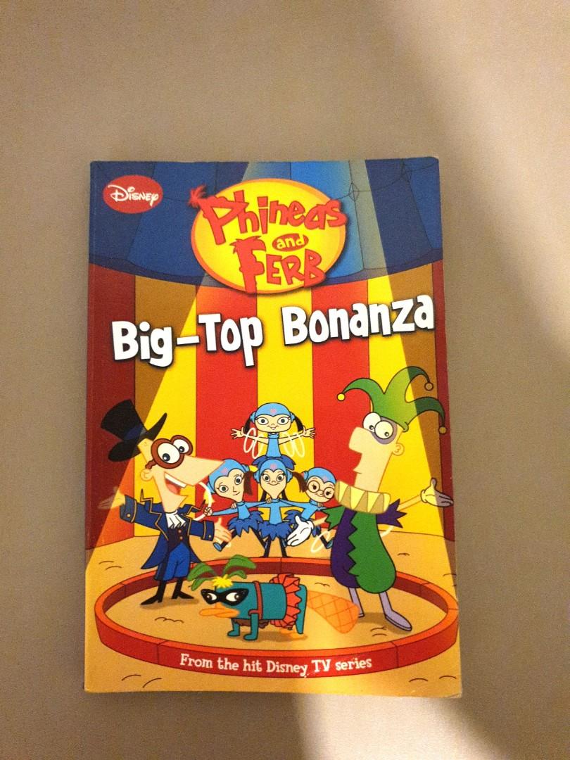 Phineas and ferb the Big - Top Bonanza, Hobbies & Toys, Books ...