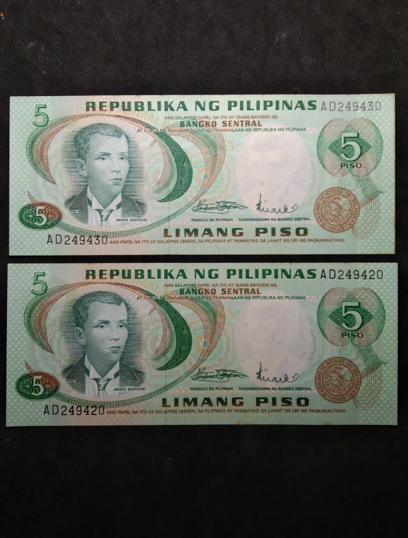 (RESERVED) Pilipino Series Banknotes, Hobbies & Toys, Memorabilia ...