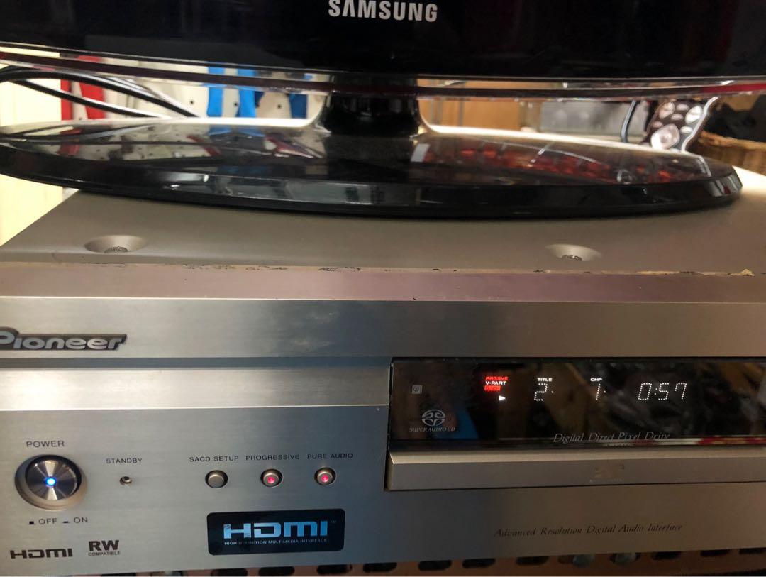 Pioneer DV-989, DVD player, 家庭電器, 電視 & 其他娛樂, 藍光及播放器 - Carousell