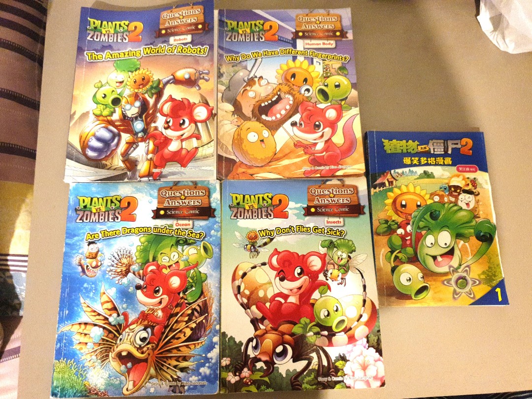 Plant VS zombies book, Hobbies & Toys, Books & Magazines, Comics ...