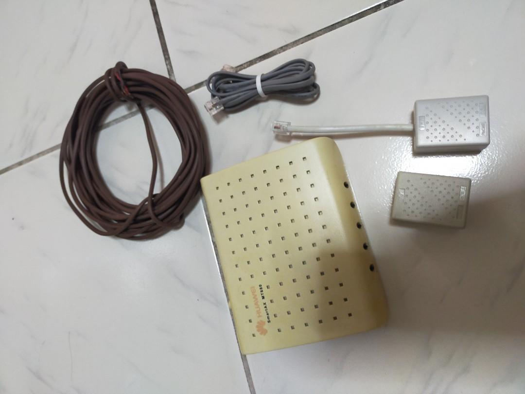 Huawei and Pldthome dsl modem, Computers & Tech, Parts & Accessories ...