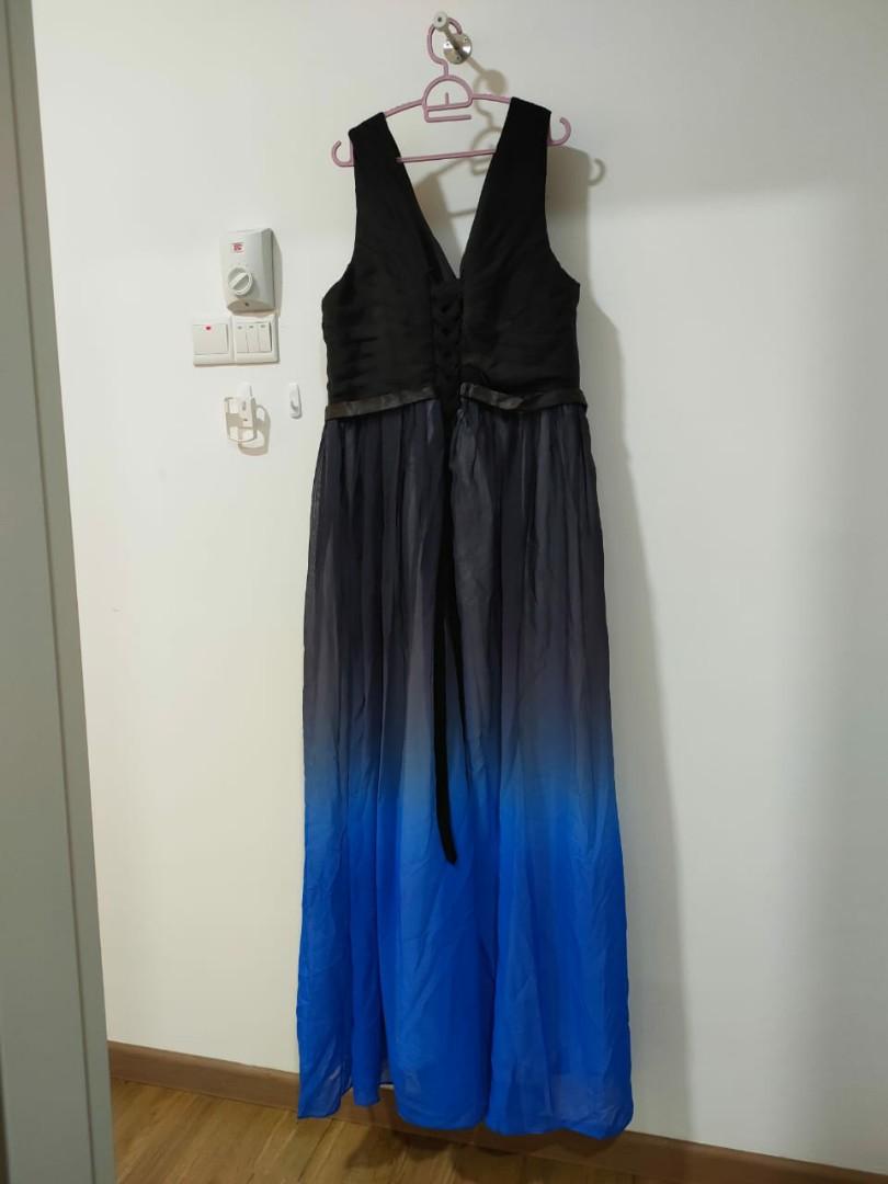 Plus size fading color prom dress, Women's Fashion, Dresses & Sets ...