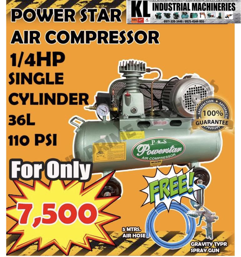 Power Star Air Compressor, Looking For on Carousell