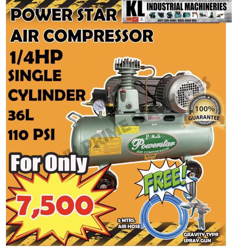 Power Star Air Compressor, Looking For on Carousell