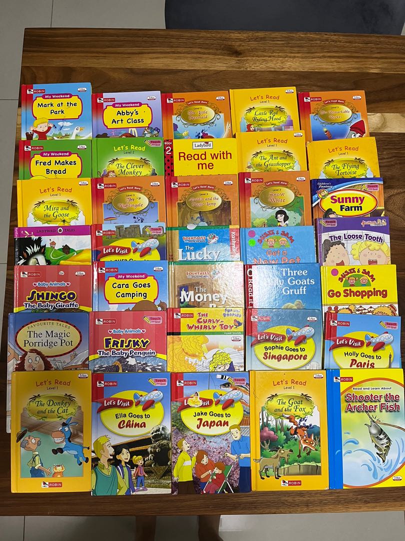 Pre-primary stories books in hardcover x35, Hobbies & Toys, Books ...