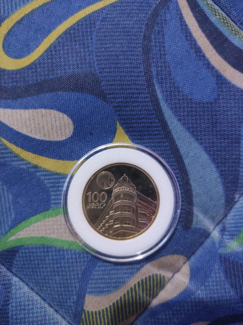 PTC 100 PESO COIN, Hobbies & Toys, Memorabilia & Collectibles, Currency ...