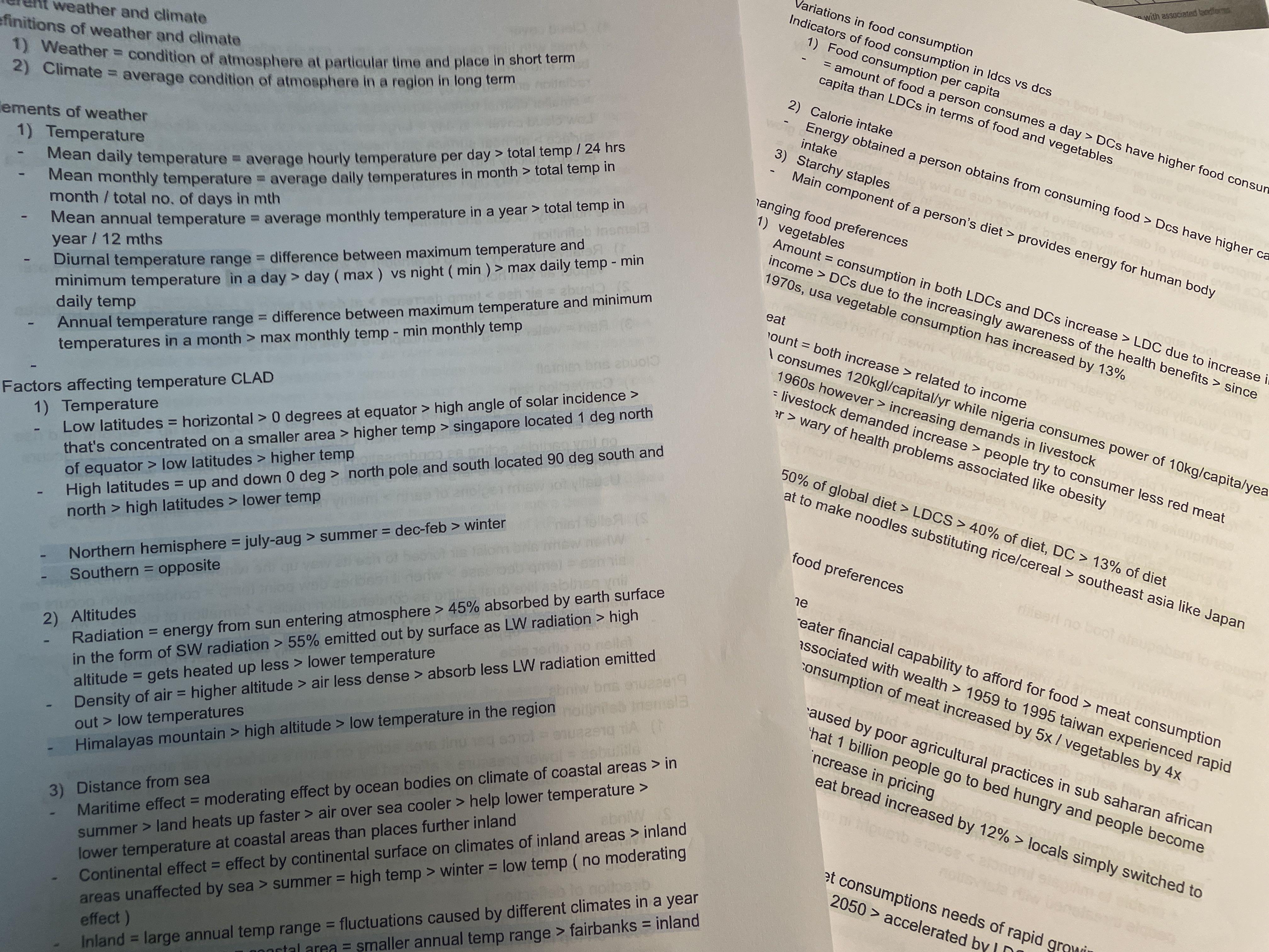 pure geography notes o levels (summarised), Hobbies & Toys, Books ...