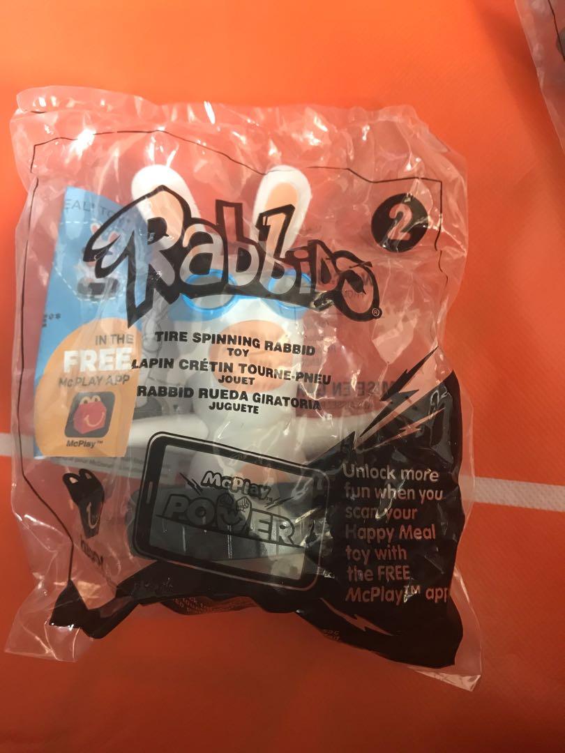 Rabbid Mcdonald’s toy, Hobbies & Toys, Toys & Games on Carousell