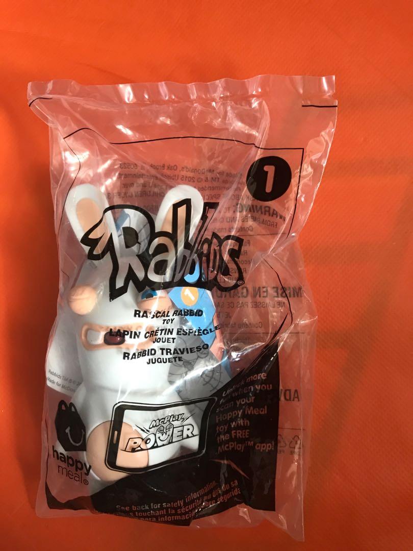 Rabbid Mcdonald’s toy, Hobbies & Toys, Toys & Games on Carousell