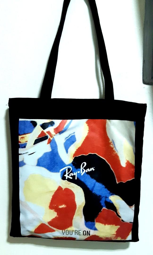 Ray Ban tote, Men's Fashion, Bags, Sling Bags on Carousell