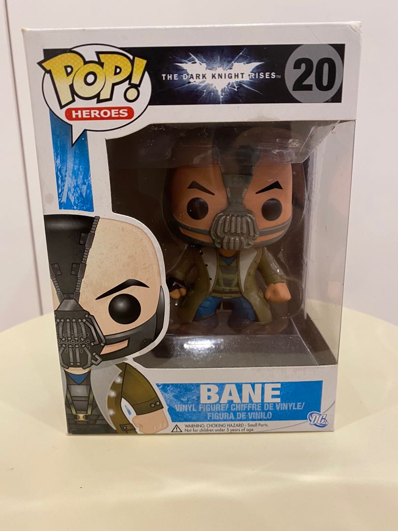 Retired Dark Knight Rises Bane 20 Funko Pop, Hobbies & Toys ...