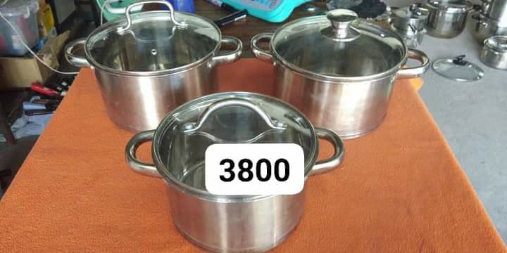 ROICHEN Korean Brand Imported stainless Casserole 3liters and 2liters ...