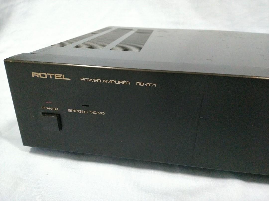 Rotel Power Amplifier RB-971, Audio, Soundbars, Speakers & Amplifiers ...