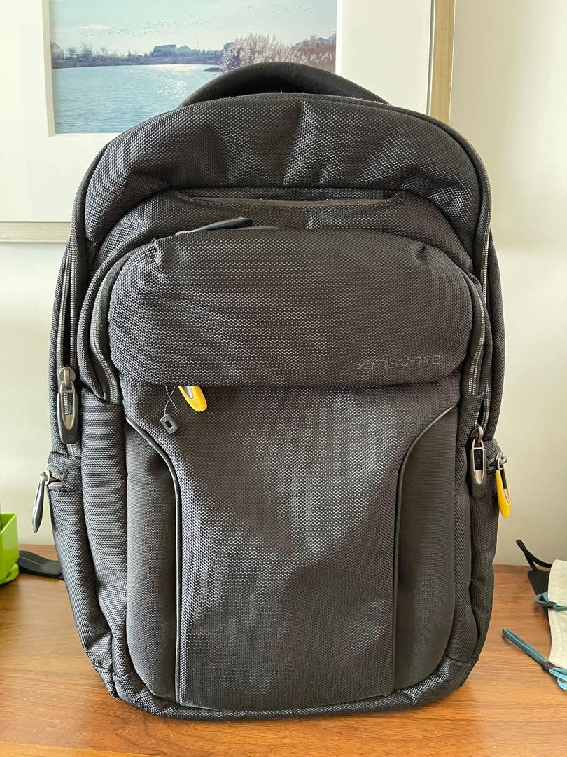 Samsonite laptop backpack, Men's Fashion, Bags, Backpacks on Carousell
