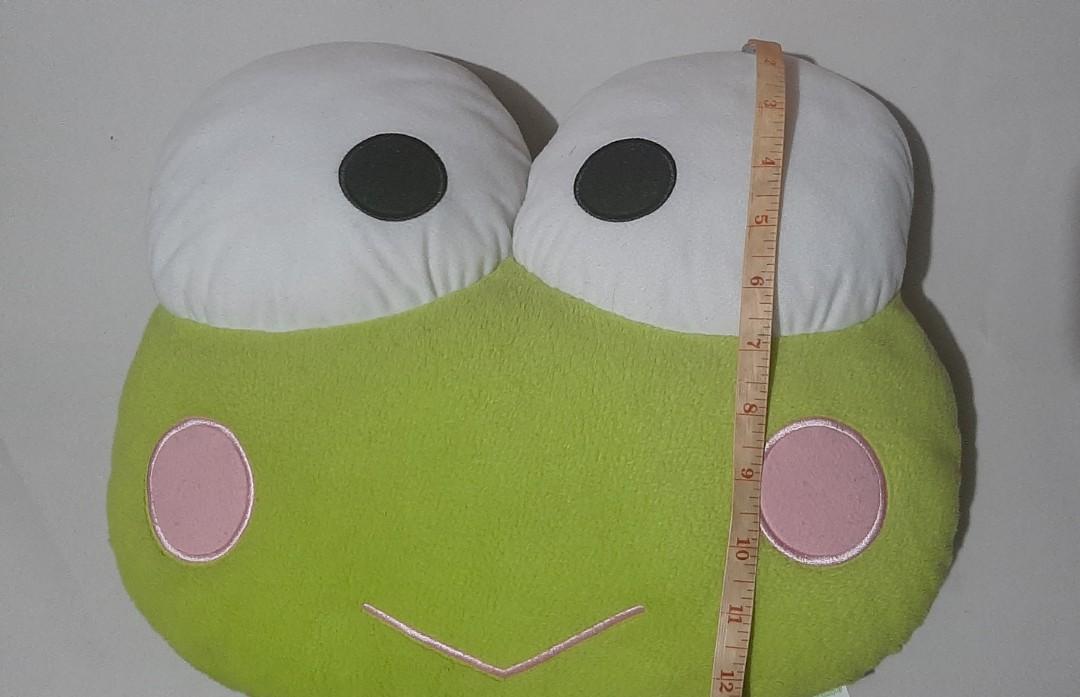 Sanrio KeroKero Keroppi Frog Collectible Plush Kero Pillow Head ...