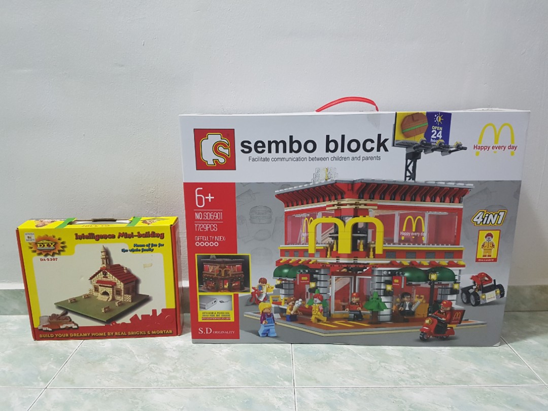 Sembo Block 4in1 & DIY - Intelligence Mini-Building, Hobbies & Toys ...