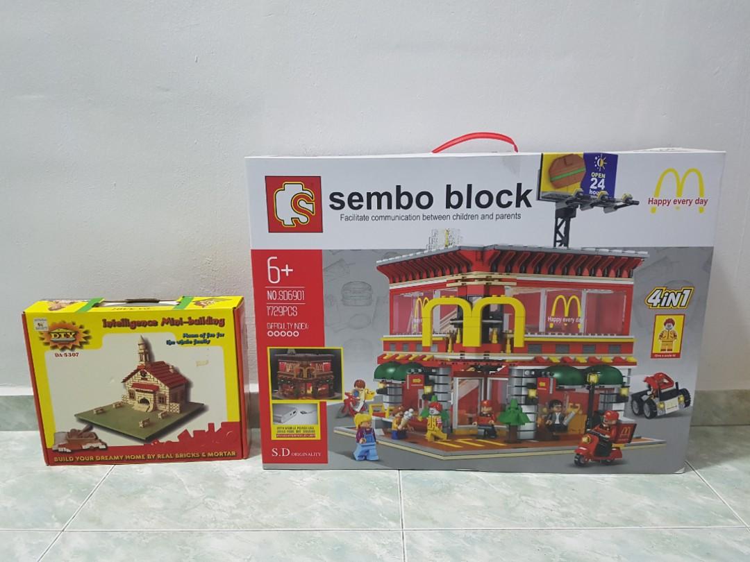 Sembo Block 4in1 & DIY - Intelligence Mini-Building, Hobbies & Toys ...