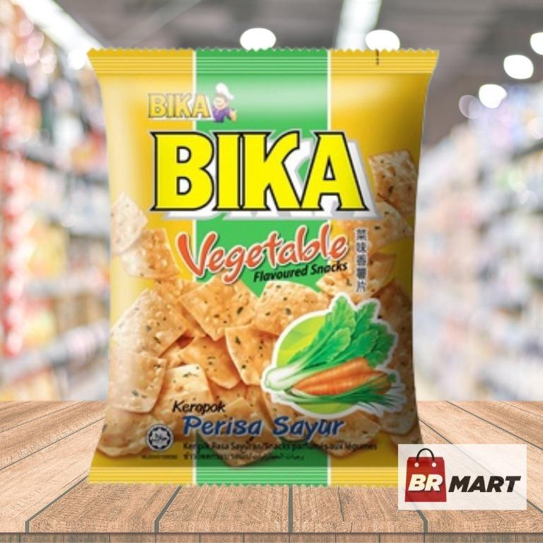 Snacks : Bika Vegetable Mini - Bika (12g), Food & Drinks, Packaged ...