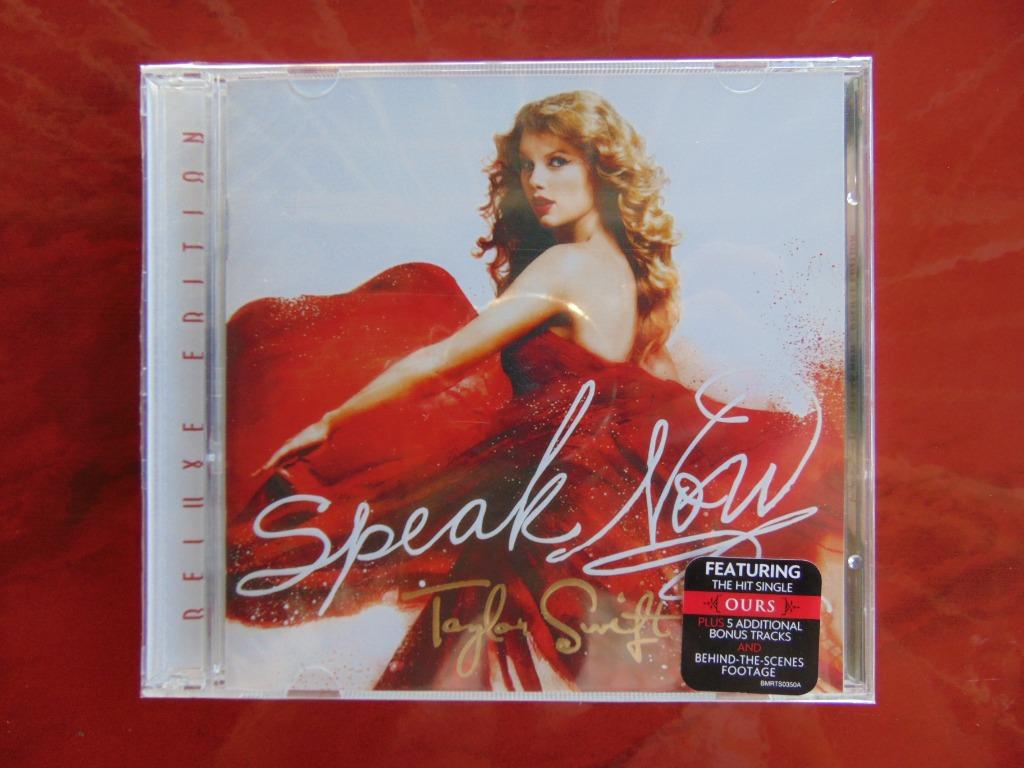 Taylor Swift - Speak Now Deluxe Edition CD, Hobbies & Toys, Music ...