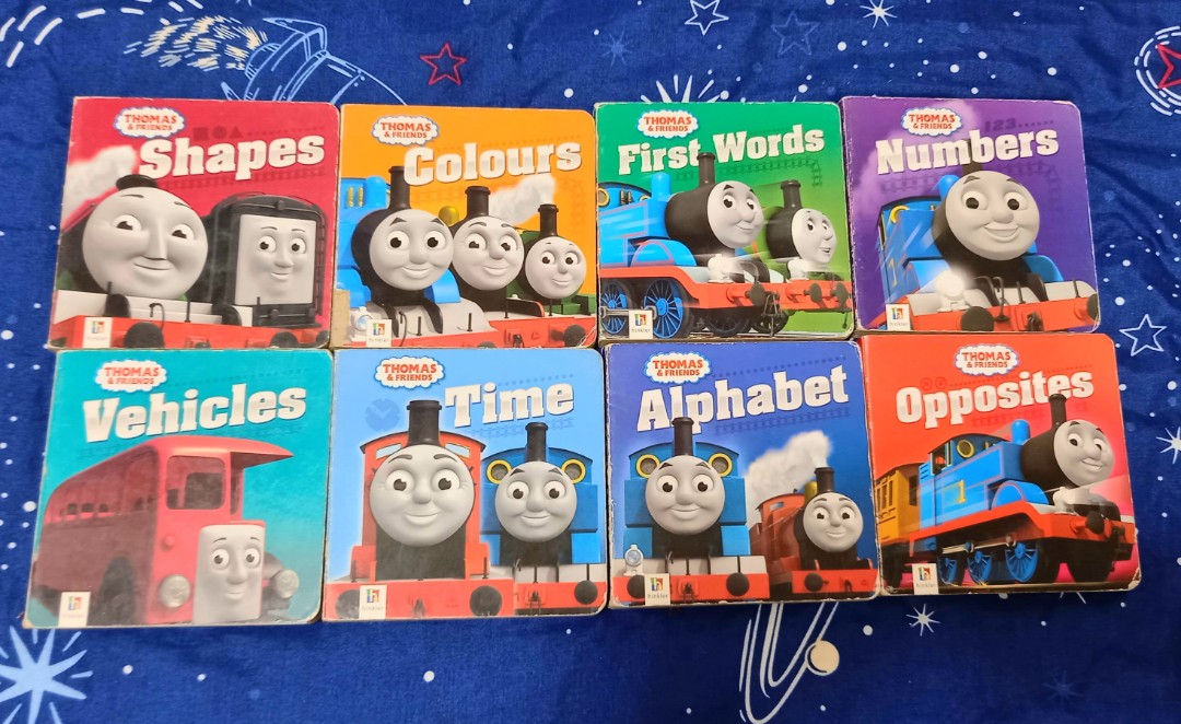 Thomas& Train board books, Hobbies & Toys, Books & Magazines, Children ...